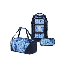 Satch Backpack 'Pack Schulrucksack Set 3tlg' boy Blue size One Size