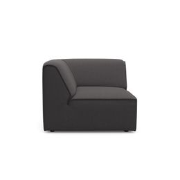 Sofa-Eckelement OTTO HOME, B:97cm H:70cm T:97cm, grau, Struktur fein (100% Polyester);Samtoptik (100% Polyester);Samtcord (92% Polyester, 8%