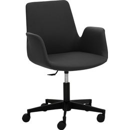 mayer Sitzm&ouml;bel B&uuml;rostuhl MAYER SITZM&Ouml;BEL, B:65cm H:82cm, schwarz, Polyester, St&uuml;hle, "Sessel myHELIOS"