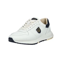 Pantofola d'Oro PANTOFOLA D ́ORO Herren Sneaker "Pantofola d'Oro Sneaker Leder/Textil", Gr. 42, blau, Leder, Textil, Schuhe