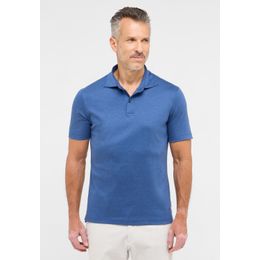 Eterna Herren Poloshirt "SLIM FIT", blau, Gr. M, Jersey, 100% Baumwolle, Shirts