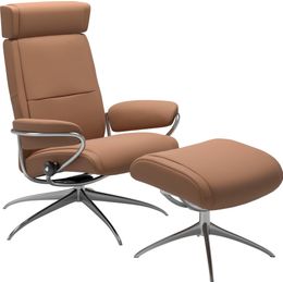 Relaxsessel stressless, B:80cm H:102cm T:75cm, braun, Leder BATICK: BATICK ist ein leicht korrigiertes, durchgef&auml;rbtes und genarbtes M&ouml;belleder, bei