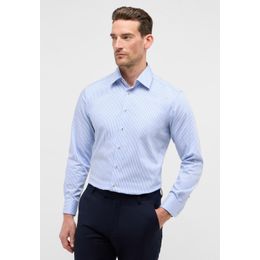 Eterna Herren Langarmhemd "MODERN FIT"himmelblau, Gr. 48, Satin, 100% Baumwolle, Hemden, NON IRON (b&uuml;gelfrei)