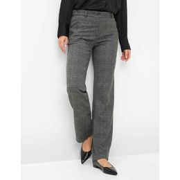 Damen 5-Pocket-Hose "Style PEGGY FLARED", schwarz, Gr. 25, RAPHAELA BY Brax, 48% Polyester, 48% Viskose, 2% Elasthan, 2% Polyamid, Hosen
