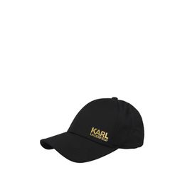 K by KARL LAGERFELD Karl Lagerfeld Cap Damen Gr&ouml;&szlig;e 55/60 grau / wei&szlig;