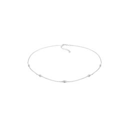 Elli Halskette Choker 'Geburtsstein' Damen Gr&ouml;&szlig;e 36 silber
