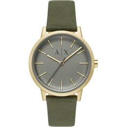 Armani Exchange Uhr Herren Gr&ouml;&szlig;e One Size gold / gr&uuml;n