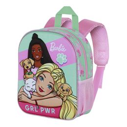 Mattel Rucksack 'Barbie & Friends' M&auml;dchen Gr&ouml;&szlig;e One Size hellblau / schoko / hellgelb / rosa
