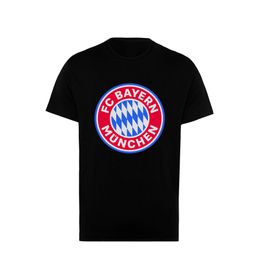 FC Bayern M&uuml;nchen Fc Bayern M&uuml;nchen T-Shirt 'Essential' Jungen Gr&ouml;&szlig;e 128 blau / rot / schwarz / wei&szlig;