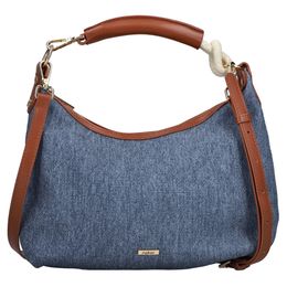 Rieker Handtasche Damen Gr&ouml;&szlig;e One Size blue denim / braun