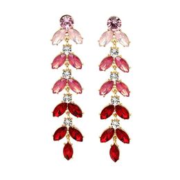 Avant-garde Paris Earrings 'Nataliaa' female Red size One Size
