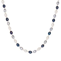 Valero Pearls Kette Damen Gr&ouml;&szlig;e One Size enzian / silber / wei&szlig;