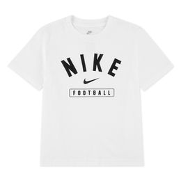 Nike Sportswear Jungen T-Shirt "NKB FOOTBALL BCS FIELD SPORT T", wei&szlig;, Gr. 110, Obermaterial: 60% Baumwolle, 40% Polyester, Shirts, f&uuml;r Kinder
