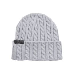 Urban Classics Beanie "Urban Classics Unisex Cable Knit Beanie"erdgrau, 68% Polyacryl, 30% Polyester, 2% Elasthan, M&uuml;tzen