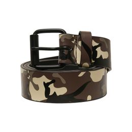Urban Classics Damen H&uuml;ftg&uuml;rtel "Urban Classics Unisex Synthetic Leather Camo Belt"brauncamo, Gr. L, 100% Baumwolle, G&uuml;rtel
