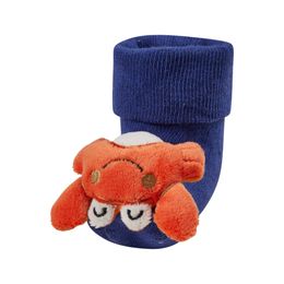 Sterntaler Socken Jungen Gr&ouml;&szlig;e 16/16.5 blau / orange / wei&szlig;