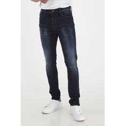 Blend Herren Skinny-fit-Jeans "Echo Multiflex", blau, Gr. 30, Destroyed-Effekte, Denim/Jeans, Obermaterial: 89% Baumwolle, 8% Elastomultiester, 3%