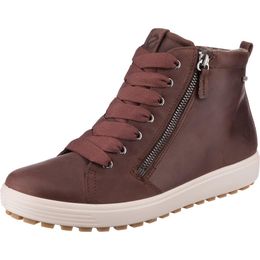 Ecco High-Top Sneakers 'Soft 7' female Brown size 37