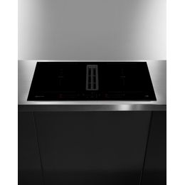 Bauknecht Kochfeld mit Dunstabzug "BVH80FFB01", B:82cm T:52cm, schwarz, Kochfelder, Induktionskochfeld mit Dunstabzug, FlexiSpace und Booster Funktion