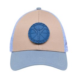 Carlo Colucci Cap Herren Gr&ouml;&szlig;e 55/60 blau / altrosa
