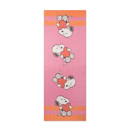 Codello Schal Snoopy-Herz-Motiv Damen Gr&ouml;&szlig;e One Size pink