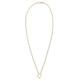 Elli DIAMONDS Necklace 'Herz' female Gold size 45