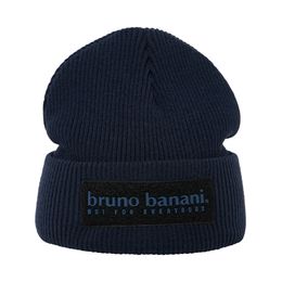 Bruno Banani M&uuml;tze Herren Gr&ouml;&szlig;e 55/60 navy / schwarz