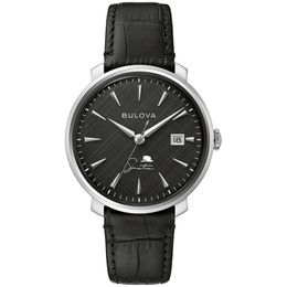 Bulova Uhr Herren Gr&ouml;&szlig;e One Size schwarz / silber