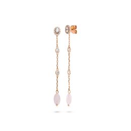 Fiocco Jewelry Ohrringe 'Bloomy Rose' Damen Gr&ouml;&szlig;e 11 cm x 8 cm x 2cm rosegold