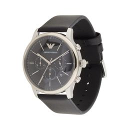 Emporio Armani Uhr Herren Gr&ouml;&szlig;e One Size schwarz / silber