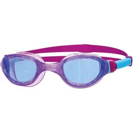 ZOGGS Schwimmbrille 'Phantom 2.0 Junior' M&auml;dchen Gr&ouml;&szlig;e one size azur / beere / dunkellila