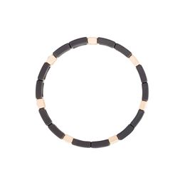 A&c Oslo &ndash; Nordic Design Jewellery Armband 'Enamel Tiles Crystal Line' Damen Gr&ouml;&szlig;e One Size schwarz