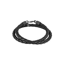 Kuzzoi Armband Herren Gr&ouml;&szlig;e 19 schwarz