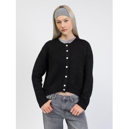 Broke + Sch&ouml;n Strickjacke Damen Gr&ouml;&szlig;e M schwarz