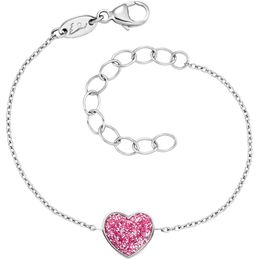 Herzengel Armband M&auml;dchen Gr&ouml;&szlig;e One Size rosa / silber