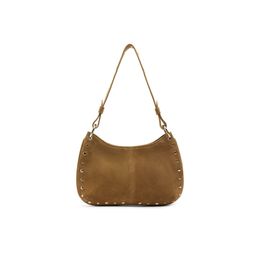 Manfield Schultertasche Damen Gr&ouml;&szlig;e One Size cognac