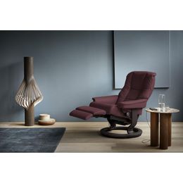 Relaxsessel stressless, B:88cm H:102cm T:76cm, rot, Leder BATICK: BATICK ist ein leicht korrigiertes, durchgef&auml;rbtes und genarbtes M&ouml;belleder, bei