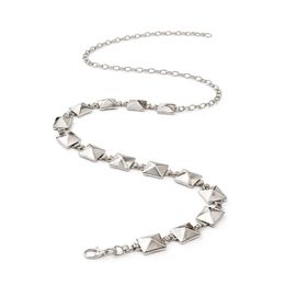 Collezione Alessandro G&uuml;rtel 'Party' Damen Gr&ouml;&szlig;e 125 silber