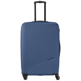 Travelite Hartschalen-Trolley "BALI, in verschiedenen Gr&ouml;&szlig;en und Farben", blau, ABS, unifarben, Basic, Koffer, Hartschallenkoffer Reisegep&auml;ck