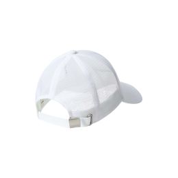 Herren Trucker Cap "MONOLOGO WOVEN PATCH TRUCKER", wei&szlig;, Calvin Klein Jeans, unifarben, Web;Netz, Baumwolle, Caps, Netzeinsatz, Gr&ouml;&szlig;e individuell