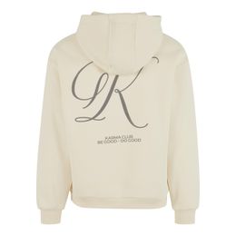 Herren Kapuzenpullover "Upscale by Mister Tee Part Of The Club Fluffy Hoody", beige, Gr. M, UPSCALE BY MISTER TEE, mehrfarbig, 70% Baumwolle, 30%