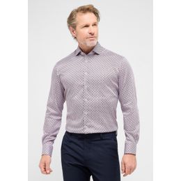 Eterna Herren Langarmhemd "MODERN FIT", rot, Gr. 46, Twill, 42% Baumwolle, 4% Elasthan, 54% Lyocell, Hemden, EASY IRON (b&uuml;gelleicht)
