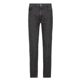 HUGO BLUE Damen Slim-fit-Jeans "Ash", schwarz, Gr. 30, unifarben, Denim/Jeans, Obermaterial: 99% Baumwolle, 1% Elasthan, Jeans, mit