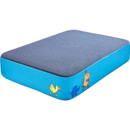 Kinder Weichbodenmatte "H&uuml;pfpolster S blau, Die Maus, Wettrennen", B/H/L: 70cm x 17cm x 97cm, blau, HIPP-HOPP - DAS H&Uuml;PFPOLSTER, B:70cm H:17cm