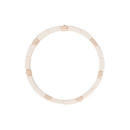 A&c Oslo &ndash; Nordic Design Jewellery Armband 'Enamel Tiles Crystal Line' Damen Gr&ouml;&szlig;e One Size offwhite