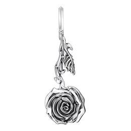Thomas Sabo Anh&auml;nger 'Midnight Rose' Herren Gr&ouml;&szlig;e One Size silber