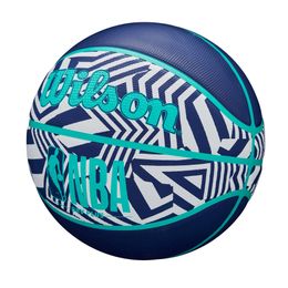Wilson Ball Herren Gr&ouml;&szlig;e 7 blau / t&uuml;rkis / wei&szlig;