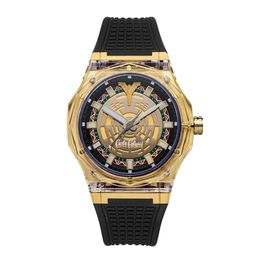 Carlo Colucci Uhr Herren Gr&ouml;&szlig;e One Size gold / schwarz