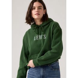 Levi's LEVI'S Damen Hoodie "GRAPHIC EVERYDAY"hoodie rhinestone se, Gr. L, unifarben, Sweatware, Obermaterial: 58% Baumwolle, 42% Polyester, Sweatshirts, mit