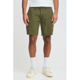 Blend Herren Cargoshorts "BHEdnan"olive night, Basic, Gr. S, unifarben, Web, 98% Baumwolle, 2% Elasthan, Hosen, L&auml;ssige Cargo-Shorts mit Taschen